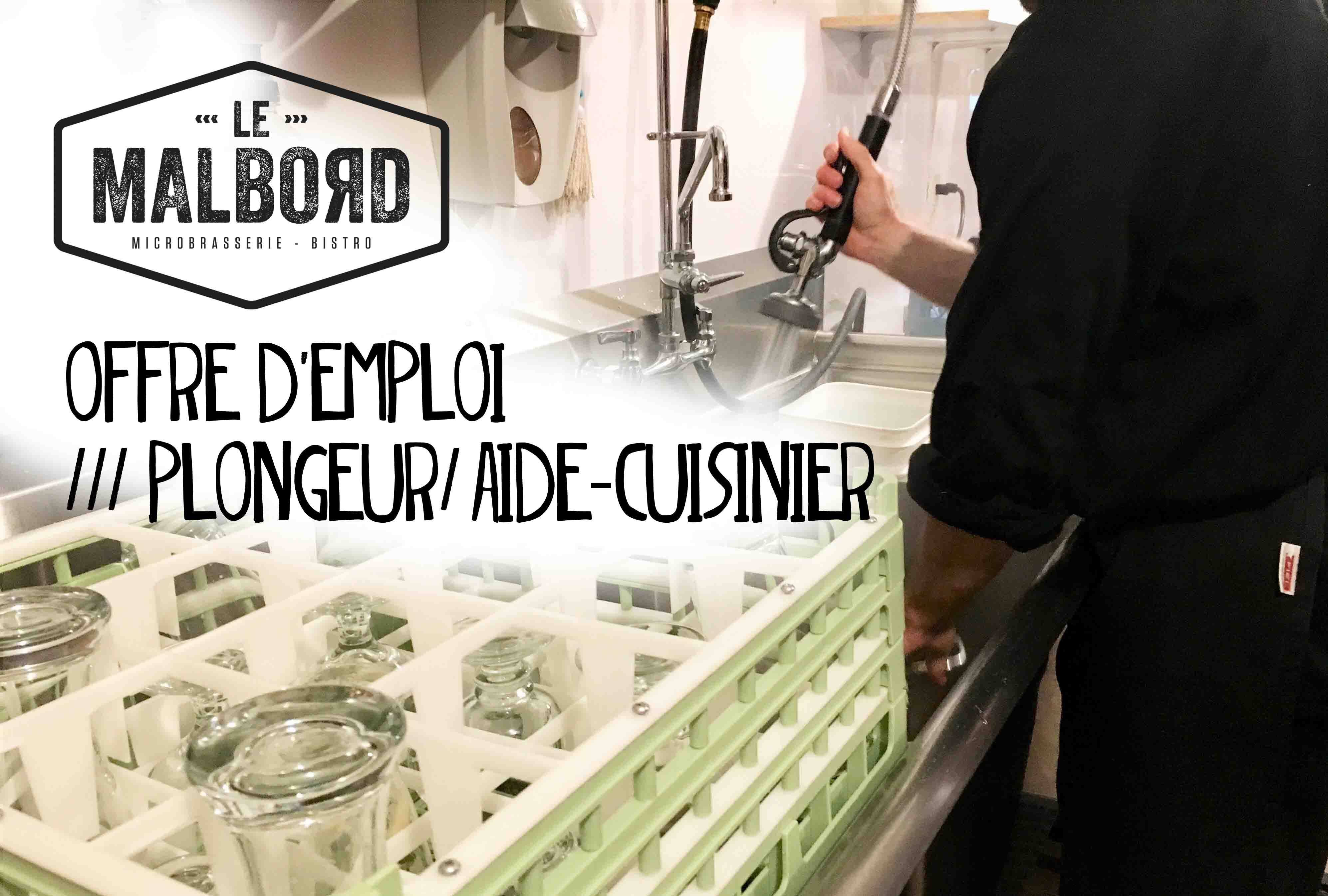 Gaspésie: Plongeur/Aide-cuisinier saison estivale - Emploi ...